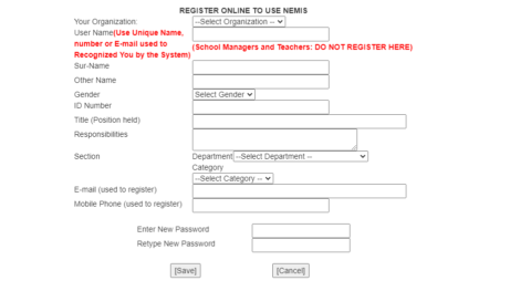 NEMIS Portal: How to Register & Login in 2022 - AfriTechNews
